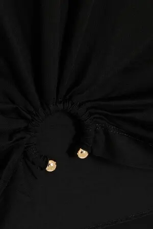 Rabanne Embellished Cottonjersey Tshirt