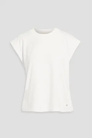 ANINE BING Caspen Cottonjersey Tshirt - White