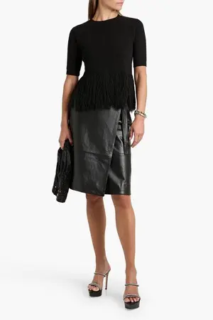 Rabanne Fringed Linen Top