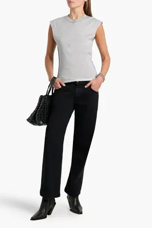 Rabanne Cottonjersey Top - Stone