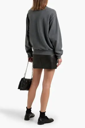 ANINE BING Ramona Printed French Cotton Terry Sweatshirt
