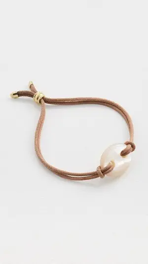 JENNA BLAKE Mariner Link Leather Bracelet