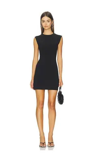 Norma Kamali Sleeveless Mini Dress - Black
