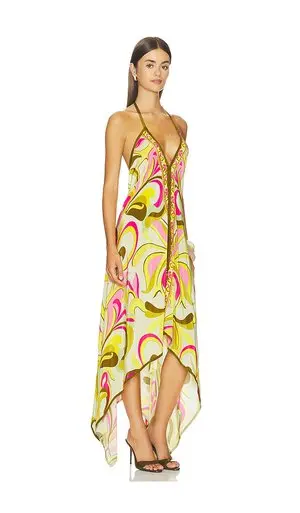 Rococo Sand High-low Handkerchief Dress