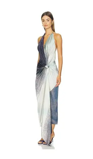 Silvia Tcherassi Abril Dress In Blue