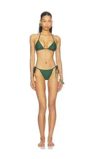 Hanne Bloch Knit Triangle Bikini