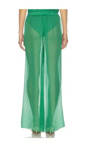 Hanne Bloch Square Silk Pants