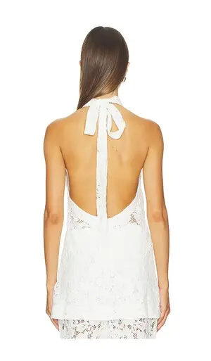 LOVERS AND FRIENDS Kimber Halter Lace Top