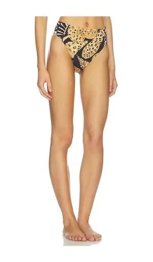 Farm Rio High-rise Printed Hot Pants