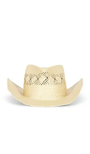 Gigi Pip Cassidy Cowboy Hat - Natural
