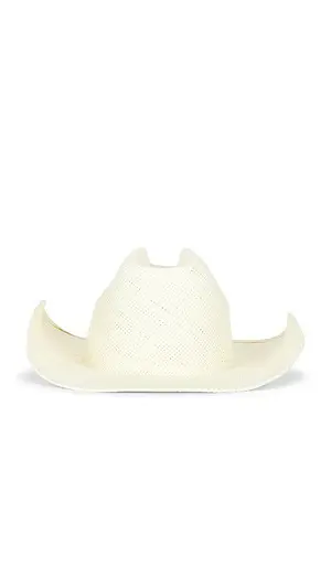 Gigi Pip Carter Cowboy Hat - White