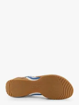 Loewe Grip Nylon And Suede Sneakers With Contrasting Logo On The Side