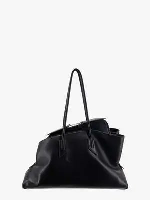 Attico La Passeggiata Medium Leather Shoulder Bag