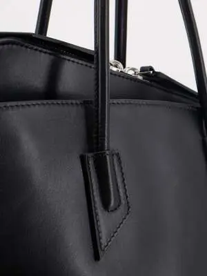 Attico La Passeggiata Medium Leather Shoulder Bag