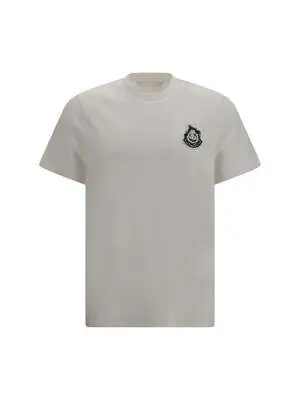 Moncler Logo Cotton T-shirt - Multicolor