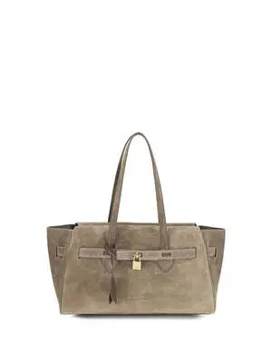 Brunello Cucinelli Suede Shoulder Bag