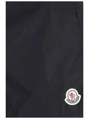 Moncler Logo Swim Shorts - Black