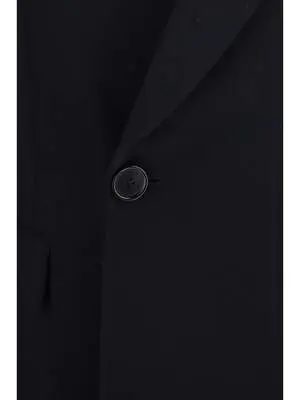 Loewe Wool Blend Double-breasted Jacket - Blue