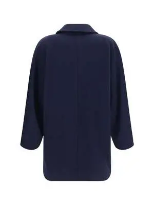 Max Mara Rebus Double-breasted Jacket - Blue