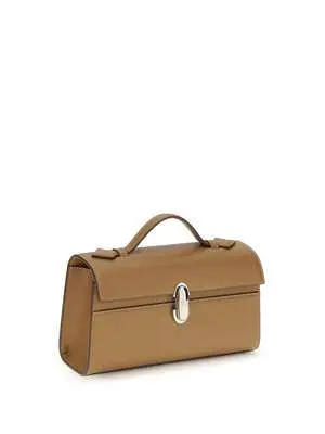 Savette Symmetry Pochette With Top Handle - Brown