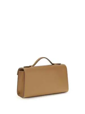 Savette Symmetry Pochette With Top Handle - Brown