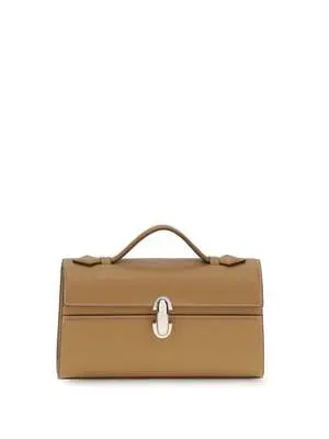 Savette Symmetry Pochette With Top Handle - Brown