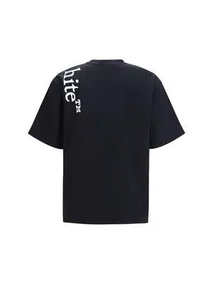 Off-White Vertical Bookish Skate T-shirt - Black