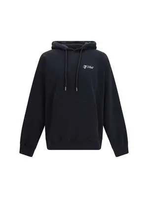 Off-White Script Logo Skate Hoodie - Black