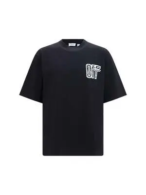 Off-White Motion Arrow Skate T-shirt - Black