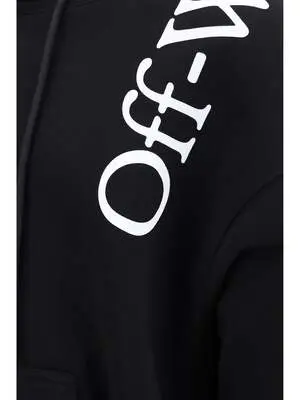Off-White Vertical Bookish Skate Hoodie - Black