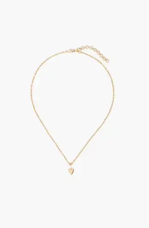 YOJ Mini Heart Pendant Rope Chain Necklace