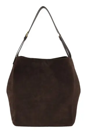Vince Josie Large Suede Tote
