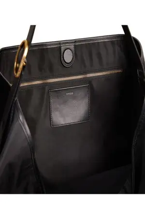 Vince Vivian Medium Nylon Hobo Bag