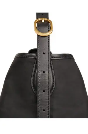 Vince Vivian Medium Nylon Hobo Bag