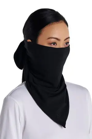 Coolibar Sanibel Everyday Beach Bandana - Black