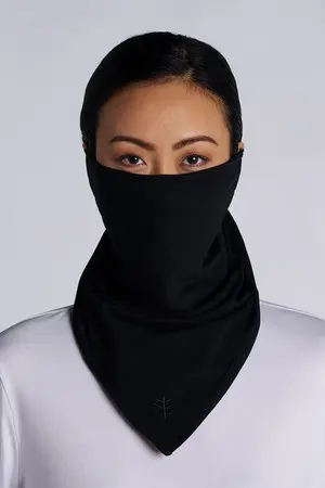 Coolibar Sanibel Everyday Beach Bandana - Black