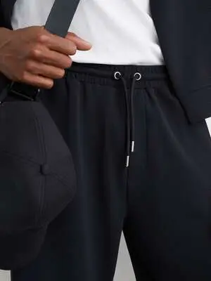 REISS Tavolla Textured Drawstring Shorts