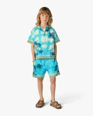 Casablanca Poolside Emblem Shorts