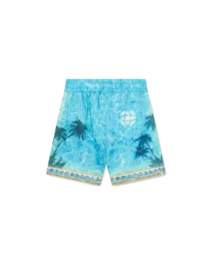 Casablanca Poolside Emblem Shorts