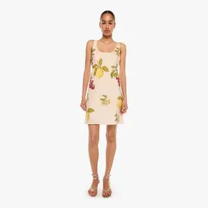 Alix Of Bohemia Addie Fruit Print Silk Mini Dress - Multi