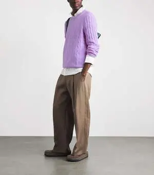 Polo Ralph Lauren Cashmere Cable-knit Sweater