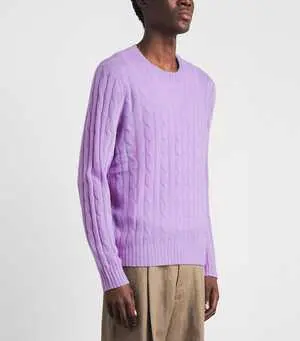 Polo Ralph Lauren Cashmere Cable-knit Sweater