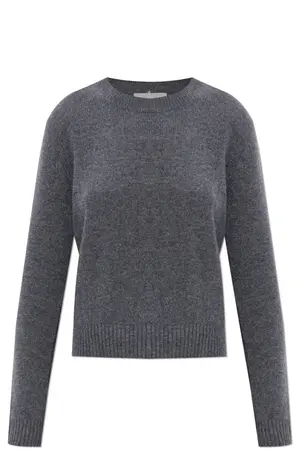LISA YANG Mable Ribbed Knitted Sweater - Black