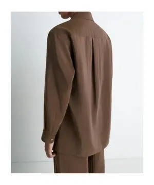 LEMAIRE Cuban-collar Patch-pocket Shirt