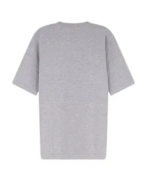 Dior Logo Embroidered T-shirt