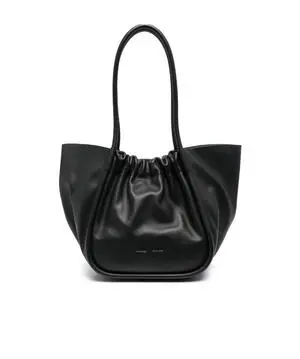 Proenza Schouler Large Ruched Tote Bag - Black