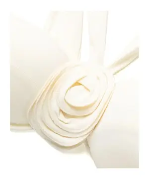 LA REVECHE Flower-detail Bikini Set