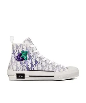 Dior Logo Casual Sneakers - White