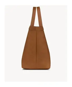 Saint Laurent Y Tote In Leather - Brown