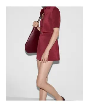 Gucci Short-sleeve Shirt Dress With Horsebit Belt
